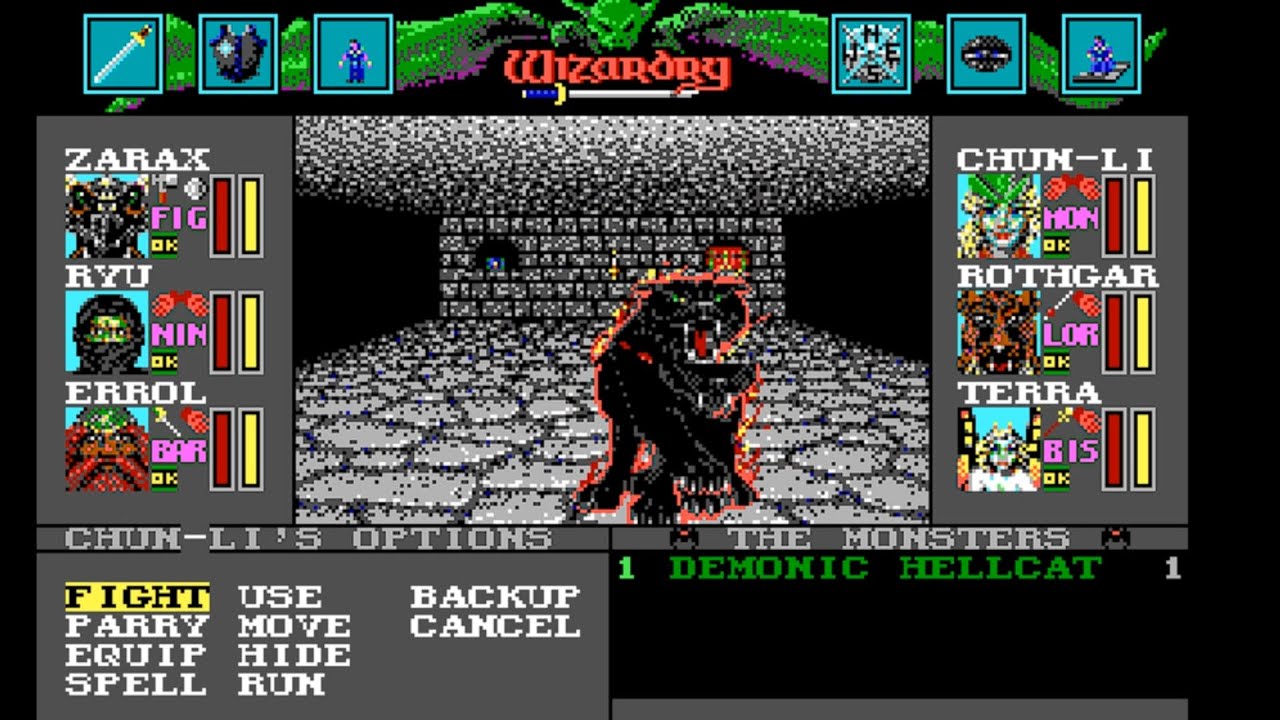 Wizardry 6 (HD) - Wizard's Cave - YouTube