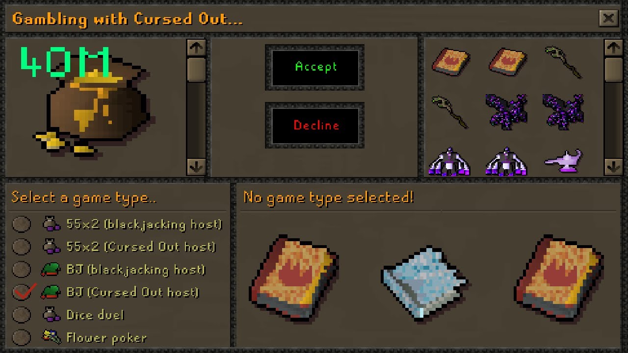 HE STAKED HIS *ULTRA RARE* ITEMS VS 20 MILLION BAGS?! SpawnPK RSPS Ep ...