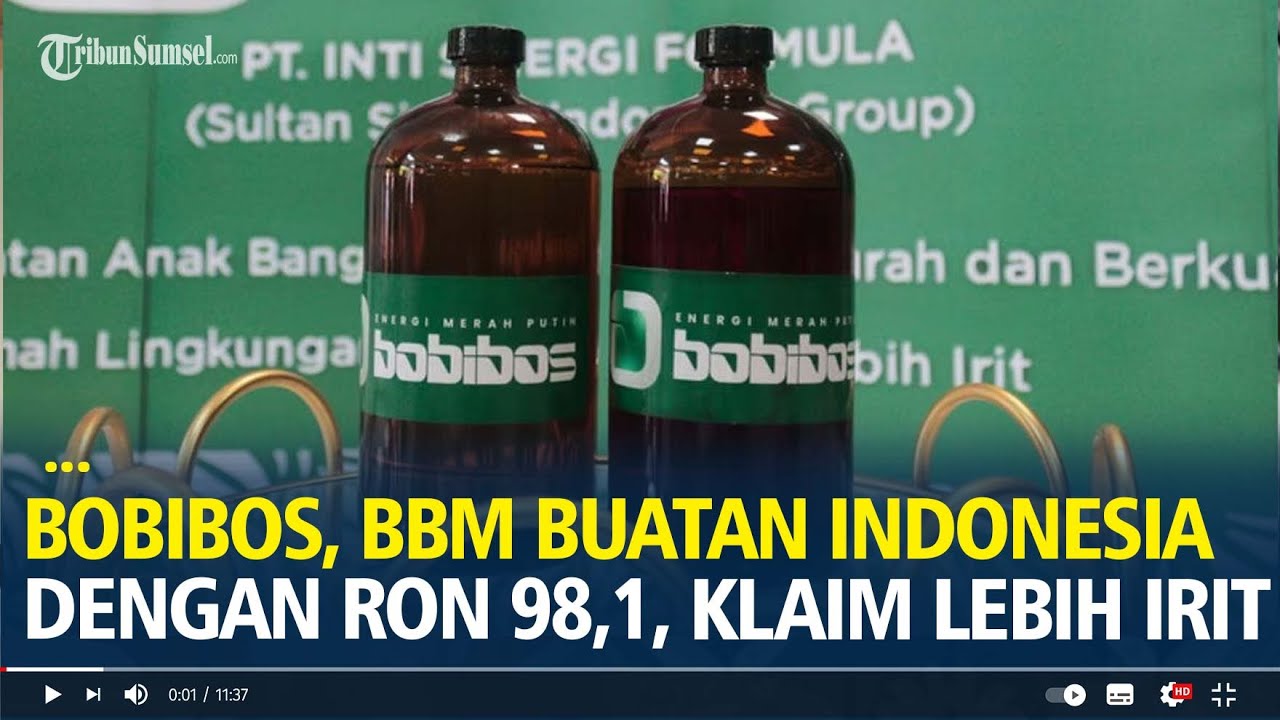 Mengenal BOBIBOS, BBM Buatan Indonesia dengan RON 98,1, Klaim Lebih ...