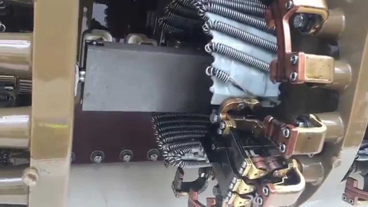 ABB Transformer On-Load Tap Changer maintenance Type UZFDN - 8 - YouTube