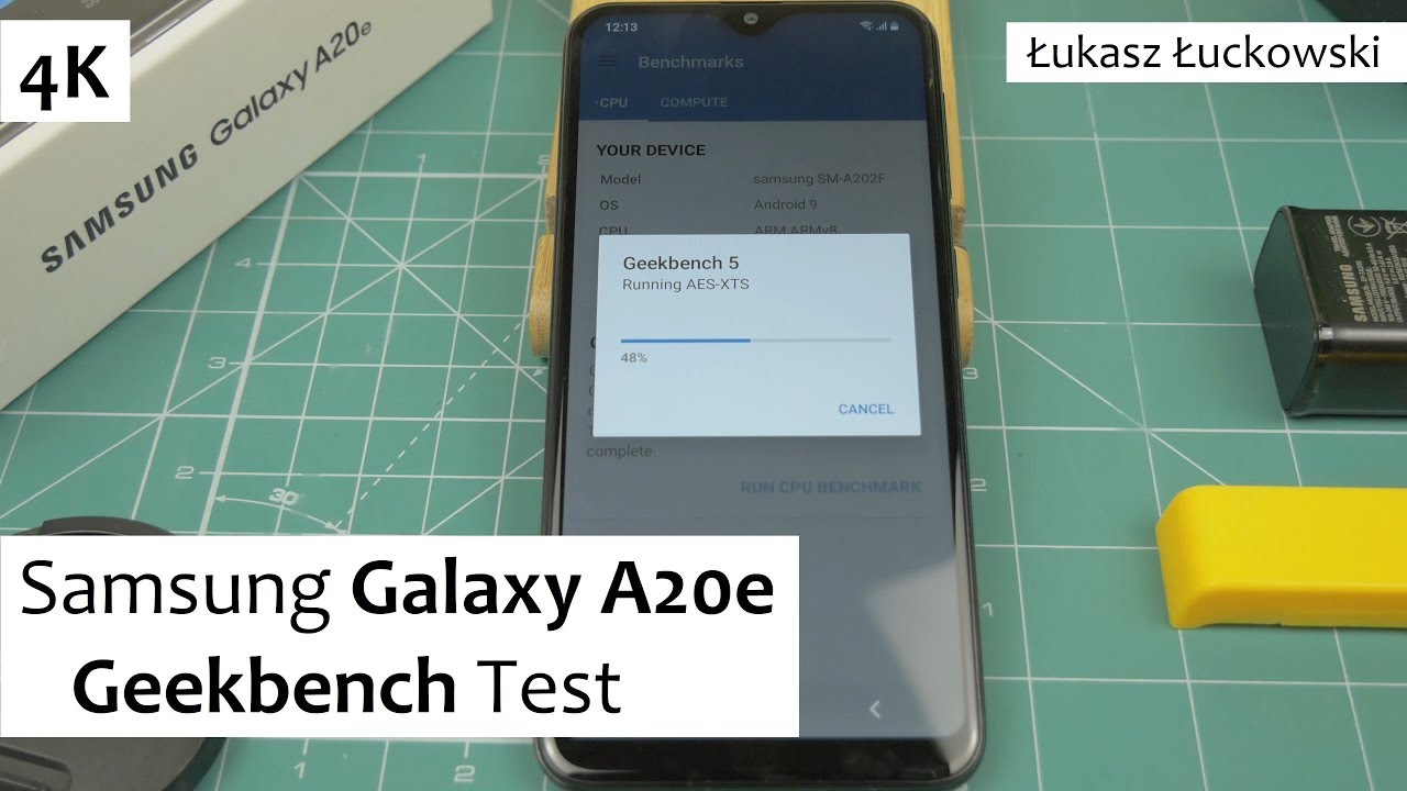 Samsung Galaxy A20e Geekbench | Test - YouTube