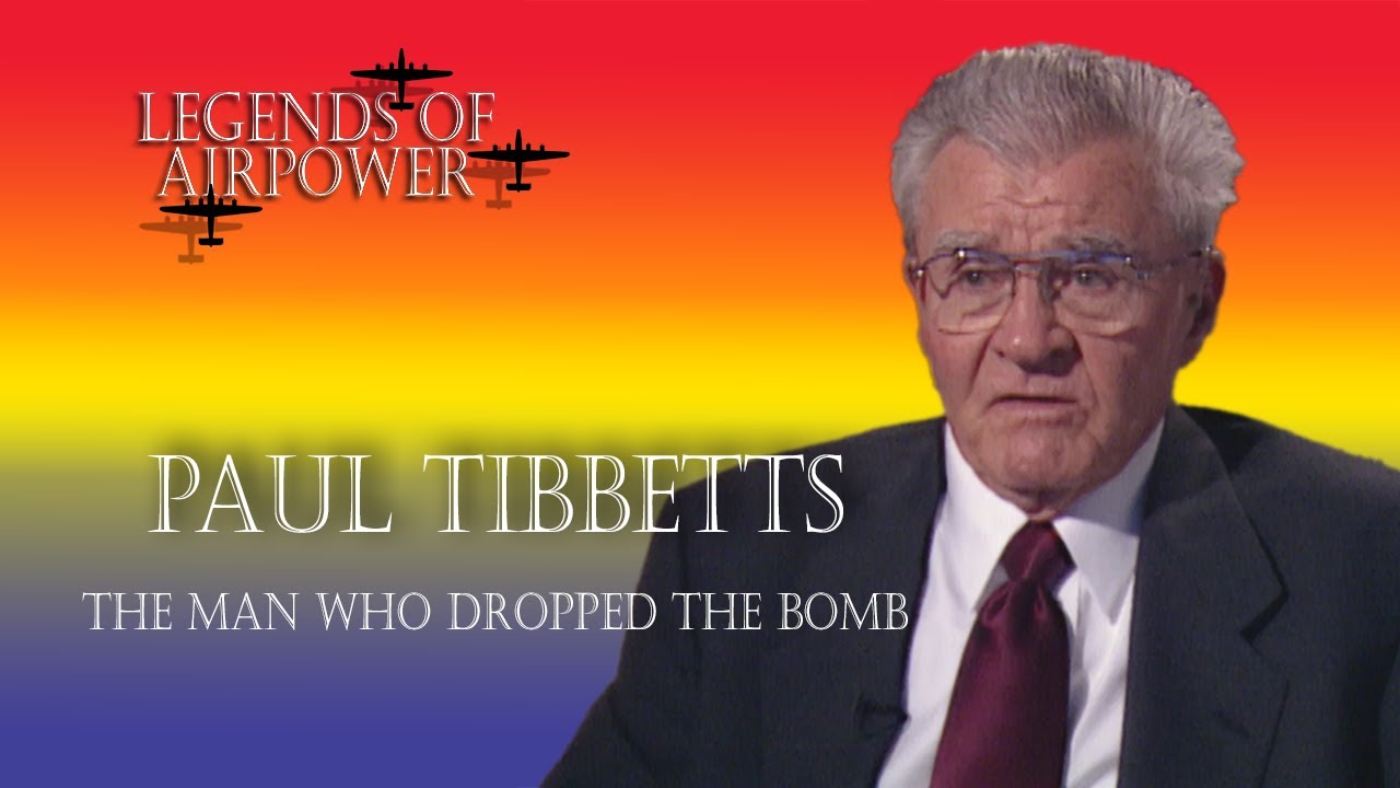 The Man Who Dropped the Atomic Bomb - Paul Tibbets Interview (Part 1 of ...