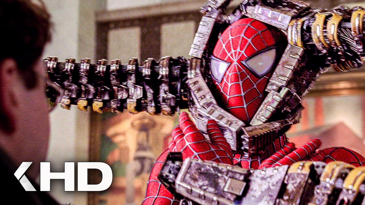 SPIDER-MAN 2 Clip - Spider-Man vs Doctor Octopus Bank Fight (2004 ...