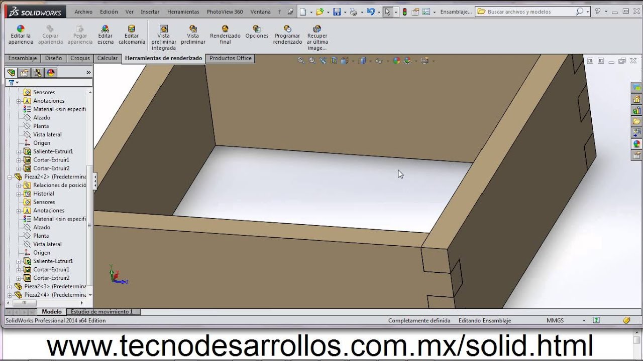 Ensambles Leccion 8 Curso de Solid Works TecnoDesarrollos - YouTube