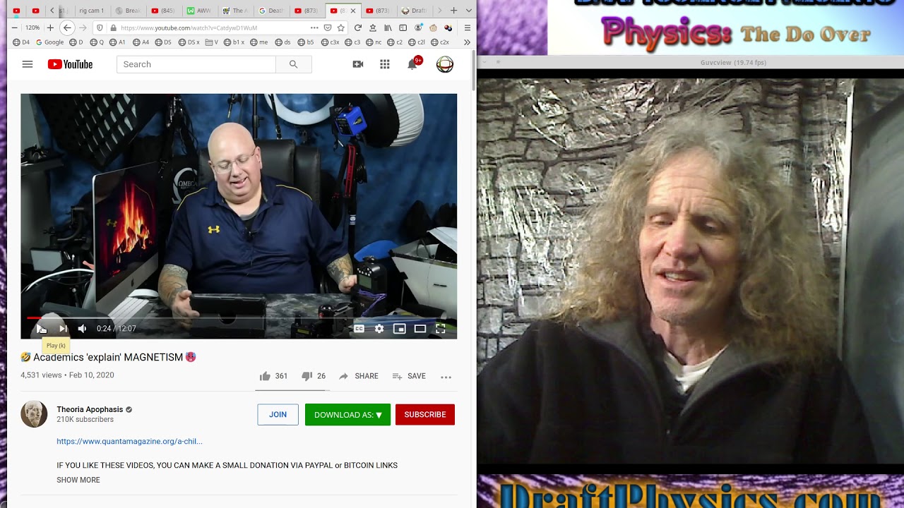 DraftScience vs ken Wheeler on MAGNETISM - YouTube