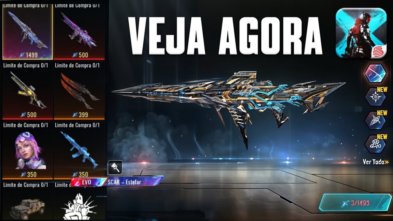 VEJA ANTECIPADO NÍVEL EVO DELUXE SCAR OSSO ESTELAR E SCAR ESTELAR ...