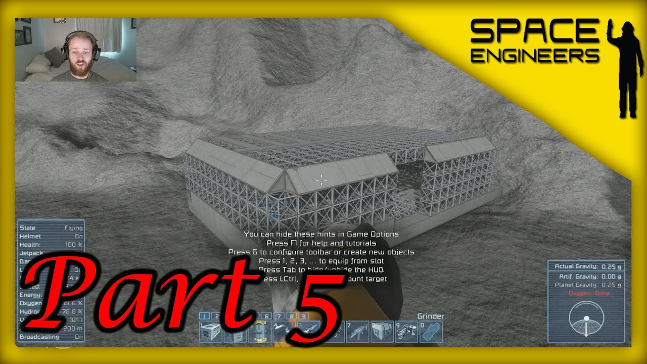Space Engineers Part 5 (Moon Base) - YouTube