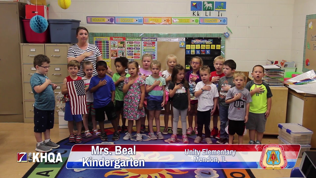 Pledge Unity Beal 0919 - YouTube