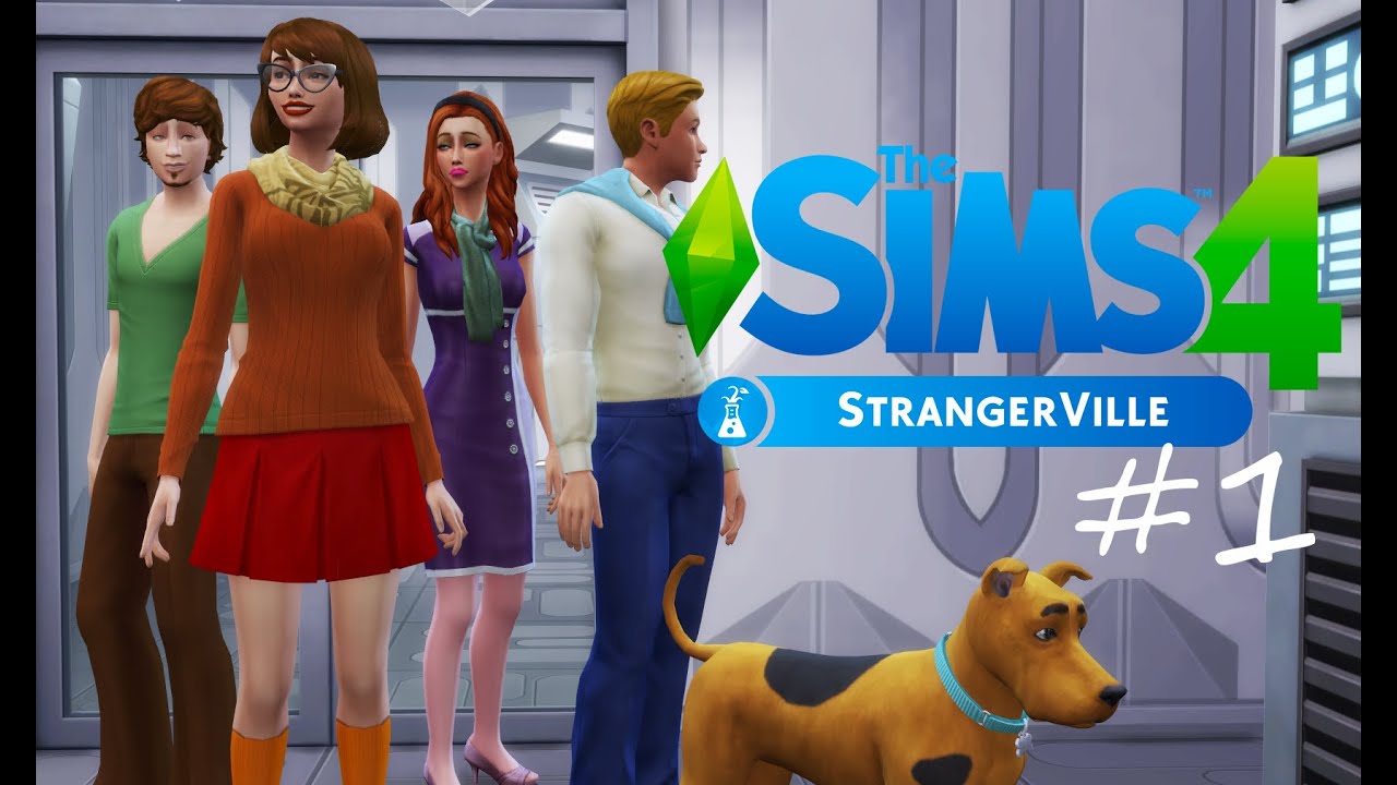 Welcome to StrangerVille! | The Sims 4 StrangerVille | #1 - YouTube