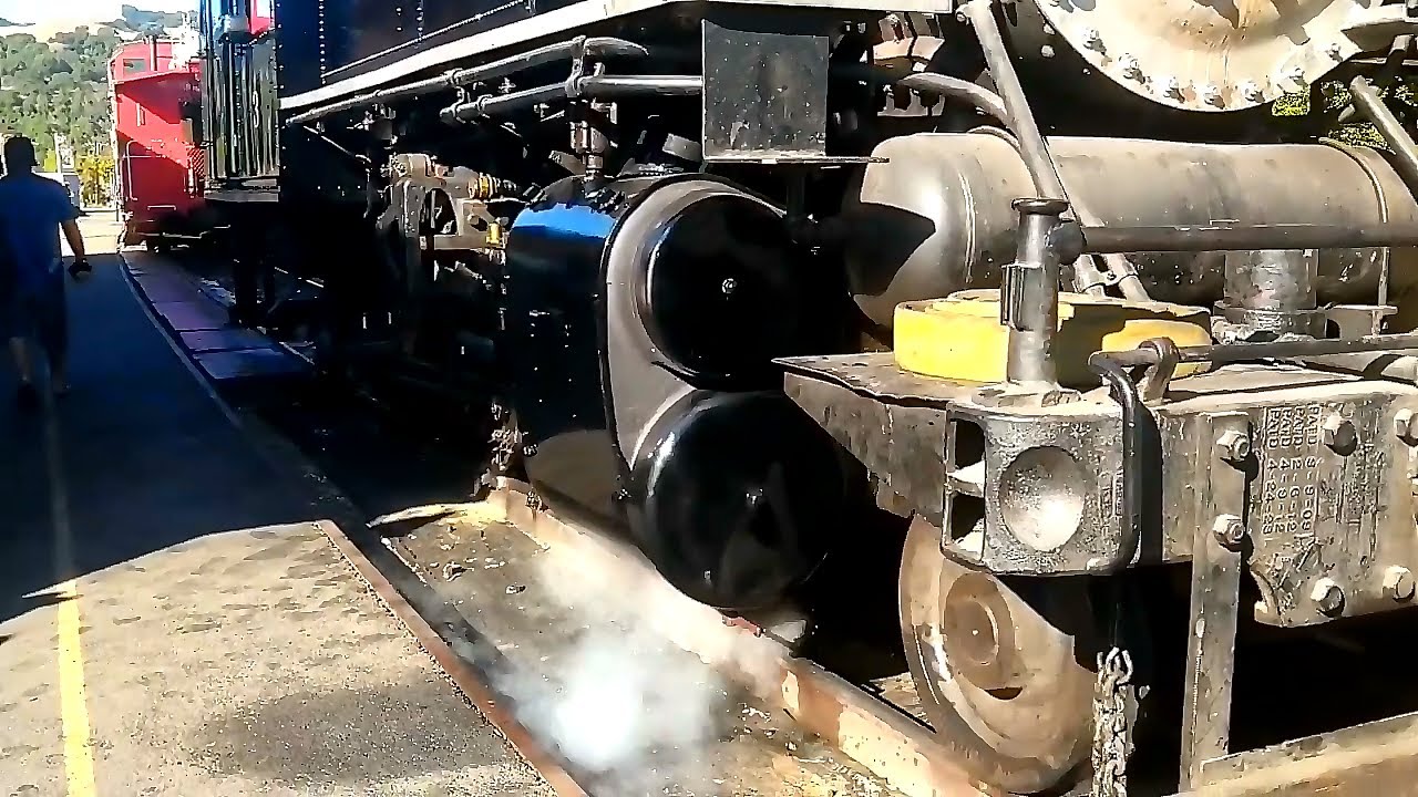 Niles Canyon Railroad Musuem Steam Ride - YouTube