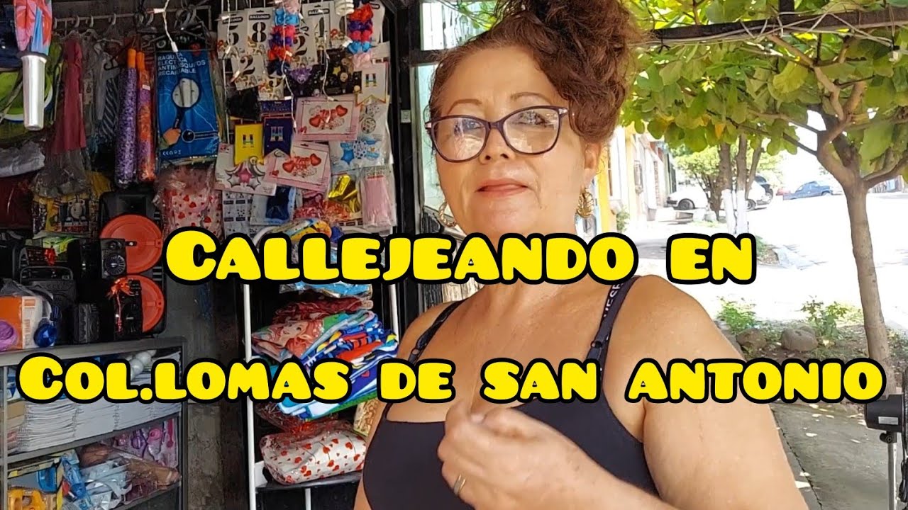 callejeando por la col.lomas de san antonio en sonsonate - YouTube