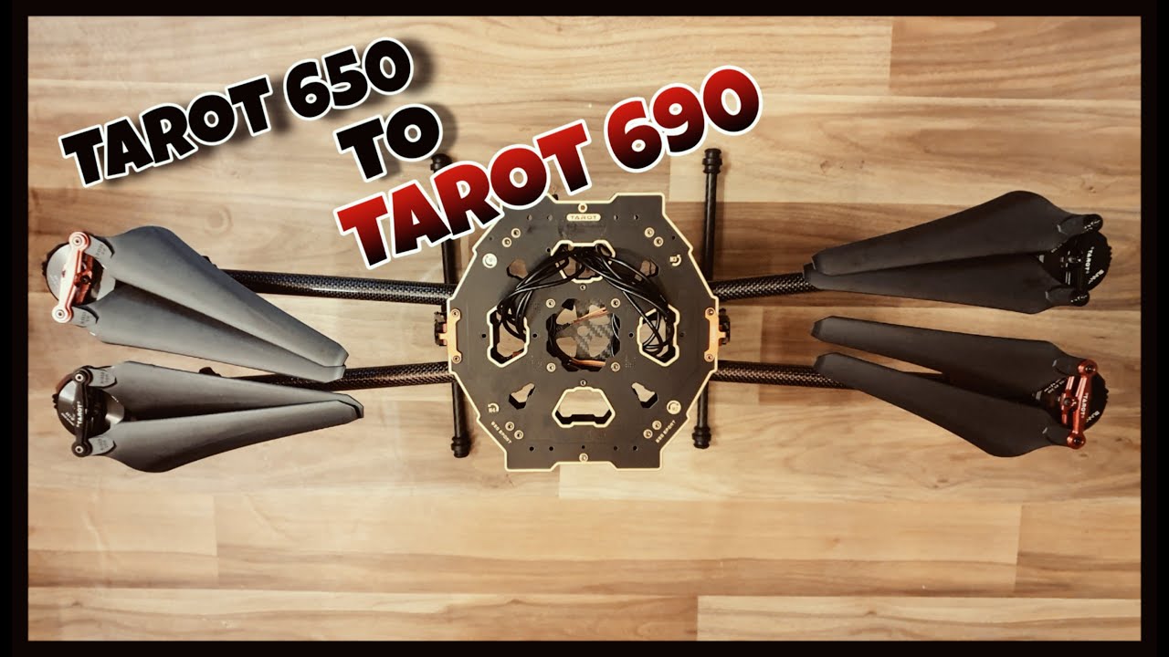 How to Extend Tarot 650 to 690 Arms || ATech Technology - YouTube