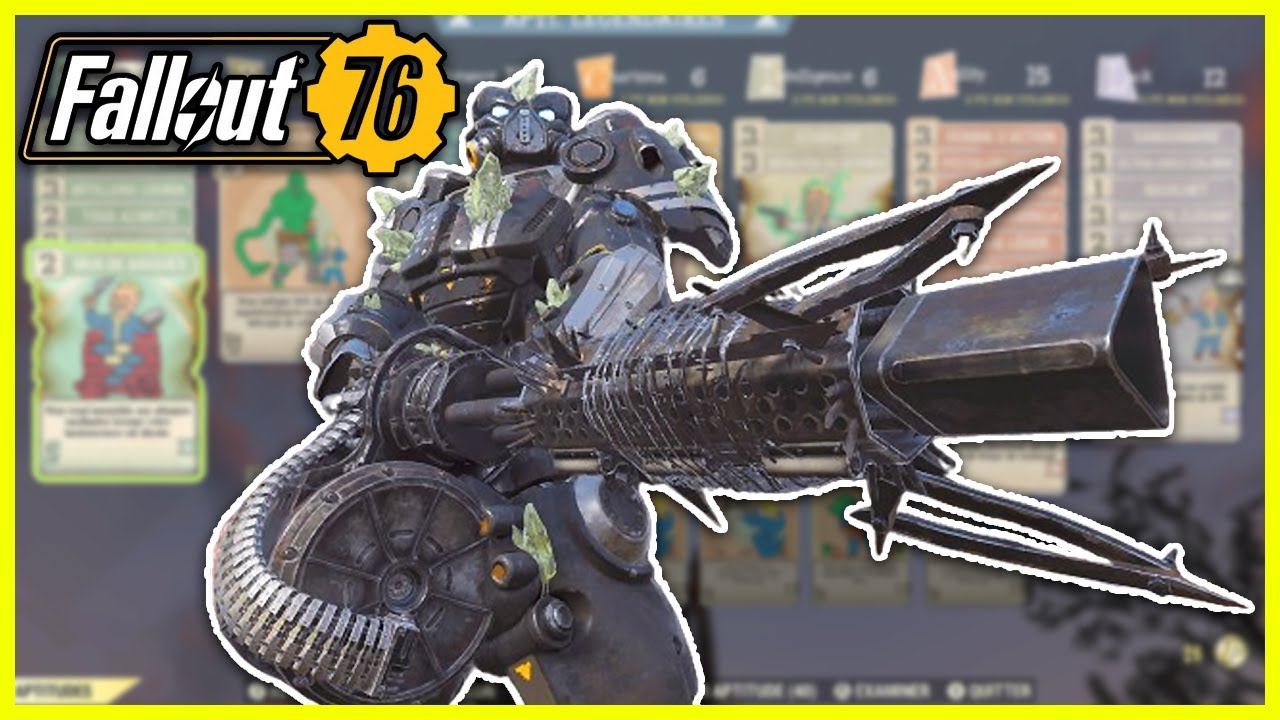 Fallout 76 - CE BUILD BROYEUR MINIGUN POUR LA GOULE EST TRÈS PUISSANT ...