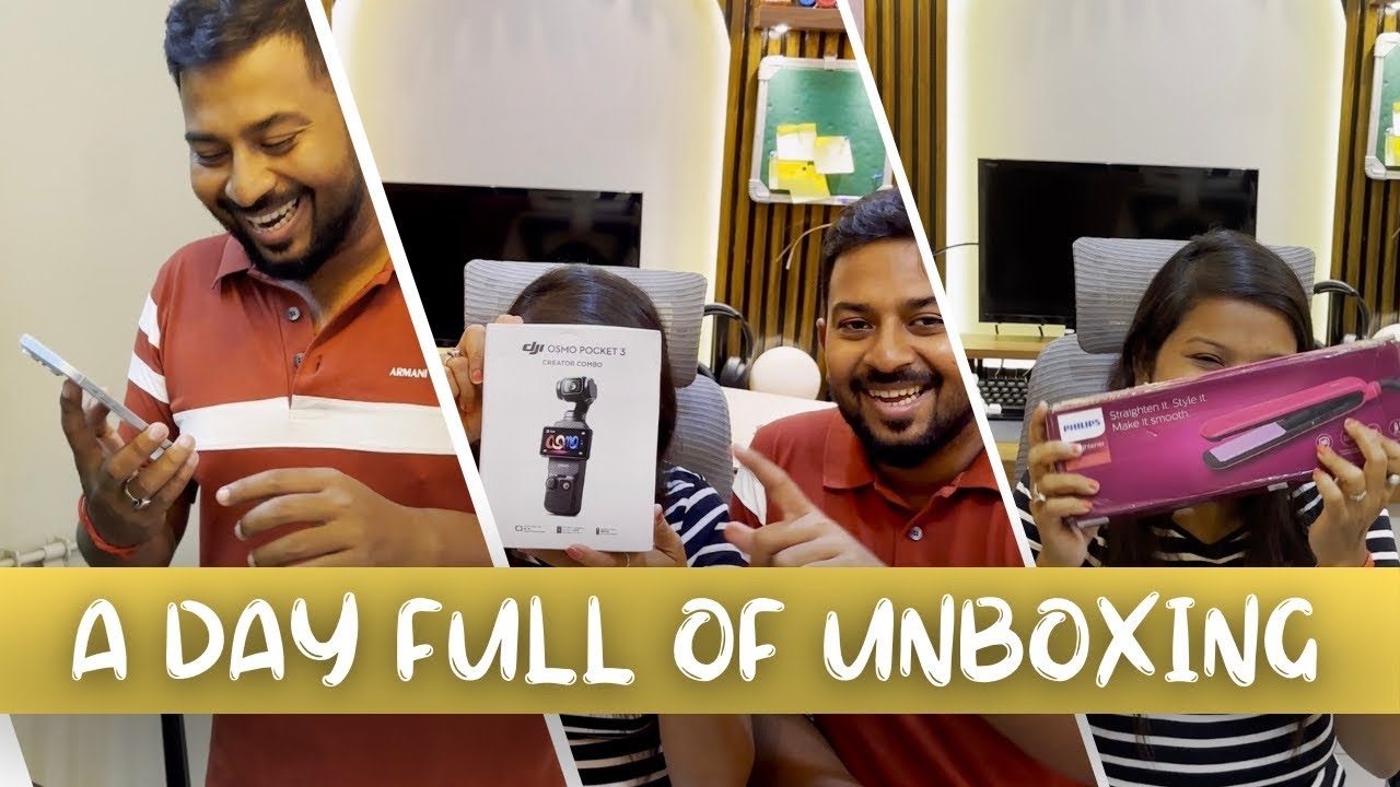 A Day Full of Unboxing | Major Gadget Updates | VLog #135 - YouTube