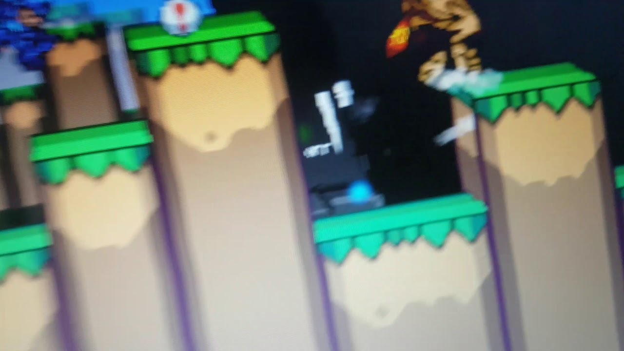 super smash flash 2: KIRBY VS BOWSER VS MEGA MAN VS DONKEY KONG ...