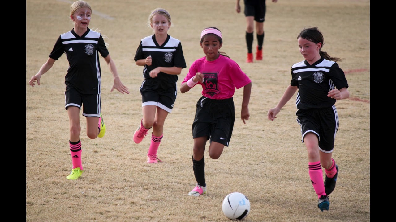 Phoenix Rising 09 Girls (White) 2019-2020 Season - YouTube