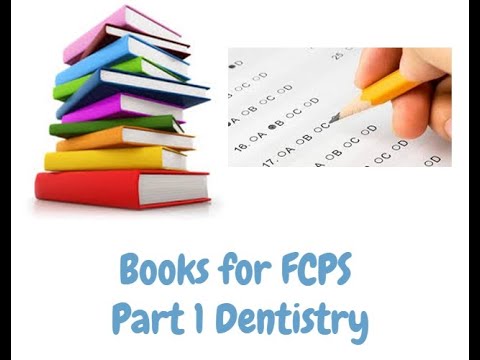 Books for FCPS Part 1 Dentistry - YouTube