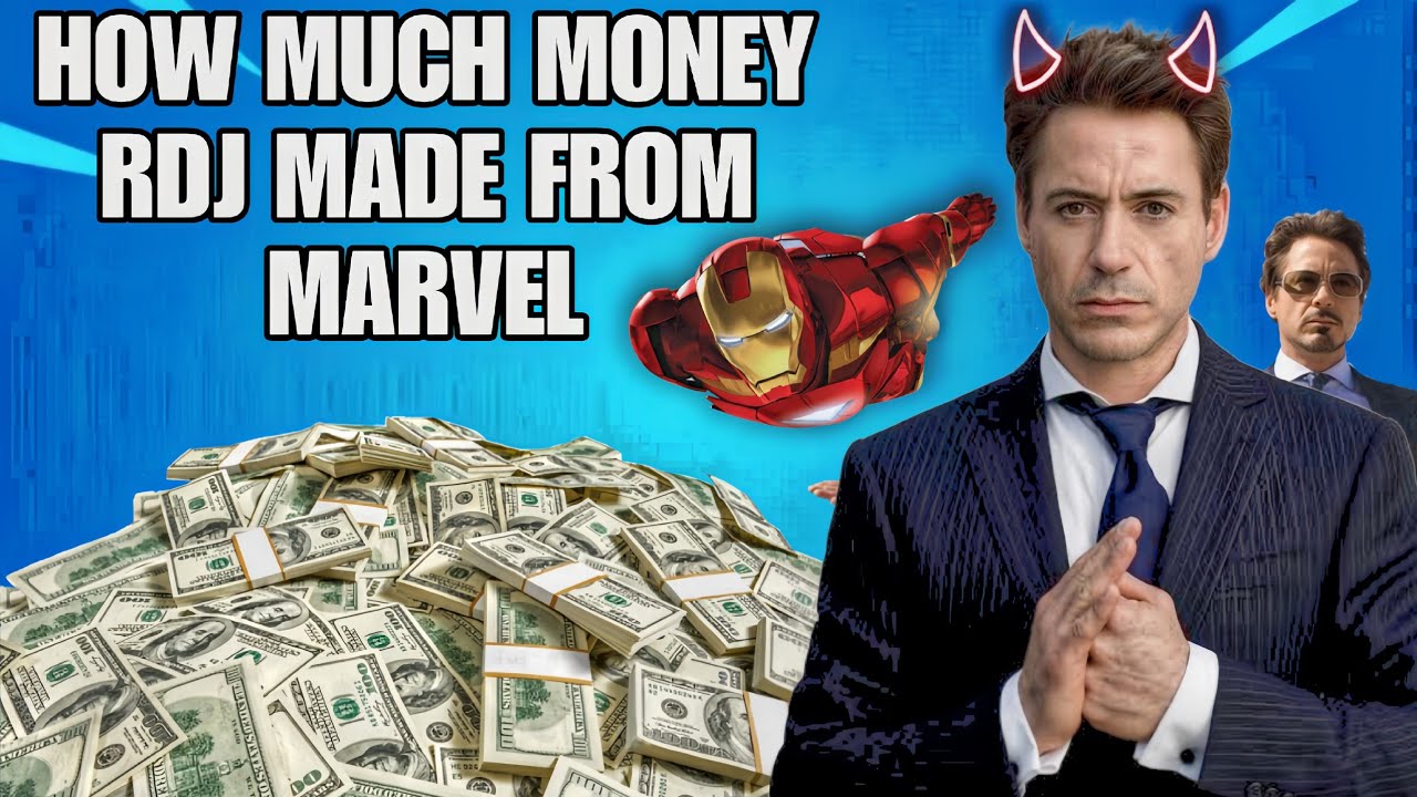 How Much Money RDJ Actually Made from Marvel 💰🤑🤫 - YouTube