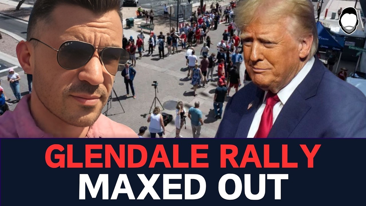 Trump Rally in Arizona MAXED OUT with HUGE MAGA Turnout - YouTube