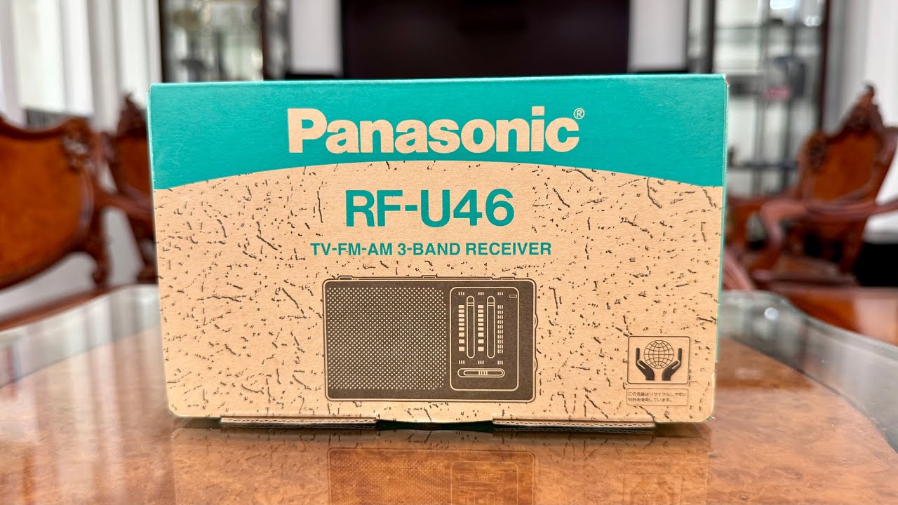 Panasonic RF-U46 Made in Janpan Mới Nguyên Hộp (0916.95.05.95) - YouTube