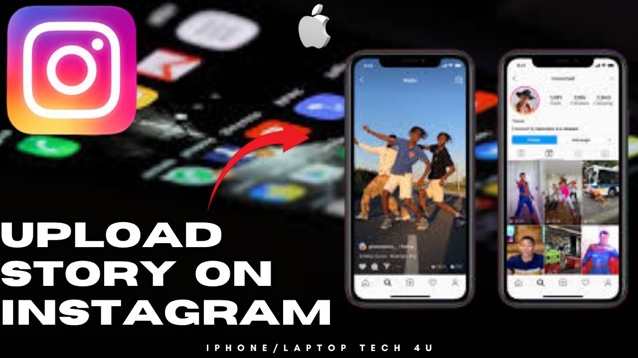 How To Upload Story On Instagram In Any Iphone - YouTube