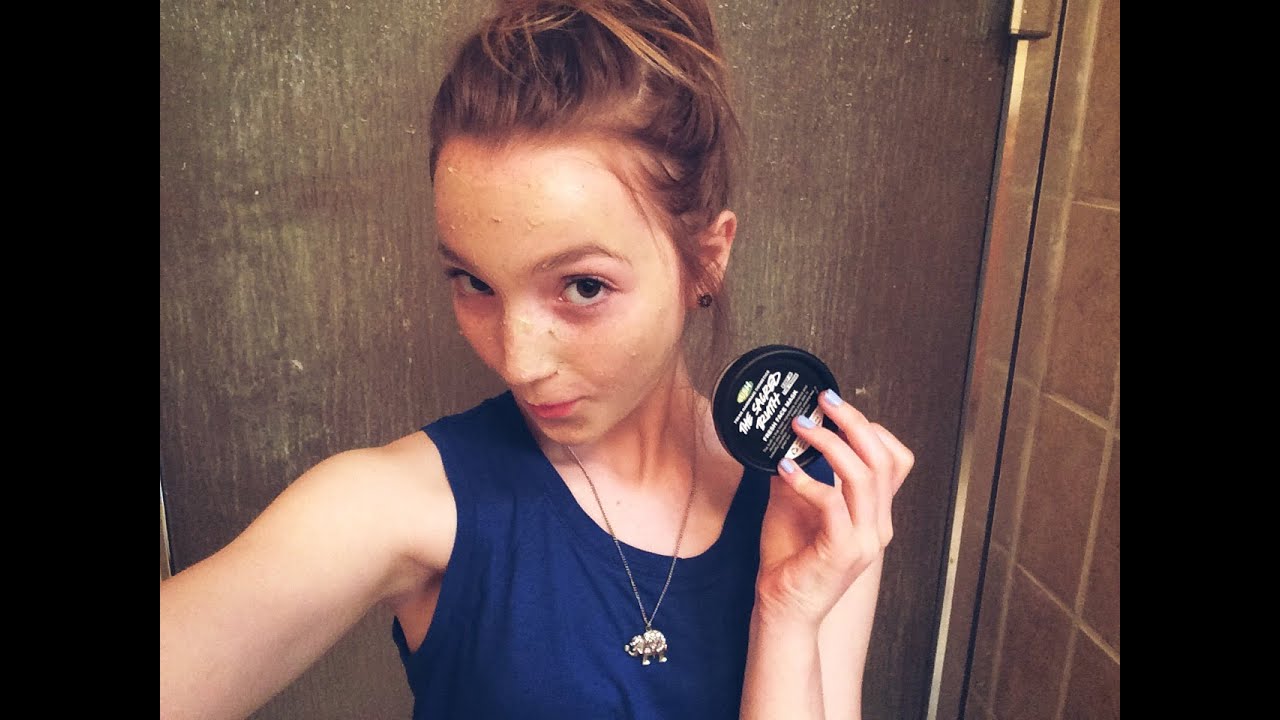 The Sacred Truth *LUSH* Face Mask Review/Demo - YouTube