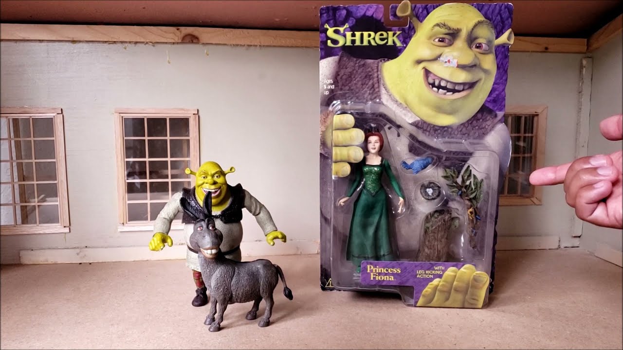 "Shrek" action figures - YouTube