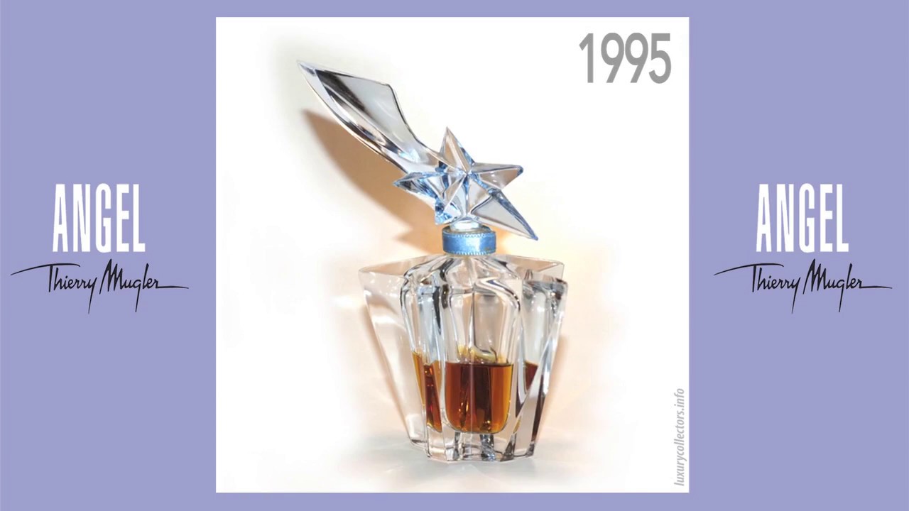 A History of Thierry Mugler Angel Perfume Bottles 1994 - 2016 ...