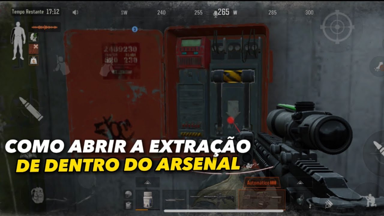 COMO ABRIR A EXTRAÇÃO DO ARSENAL | ARENA BREAKOUT - YouTube