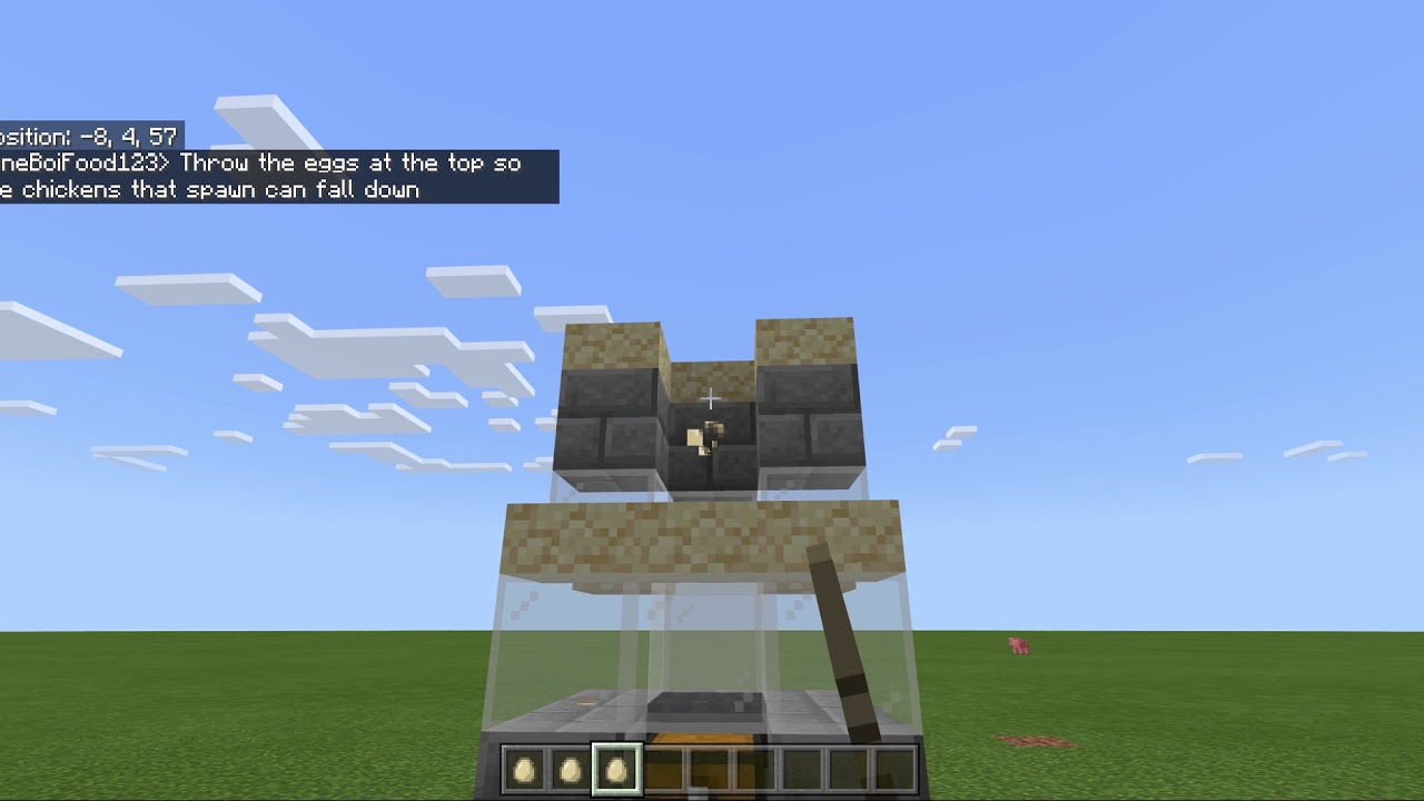 How to make a Egg Farm in Minecraft [Basic] - YouTube