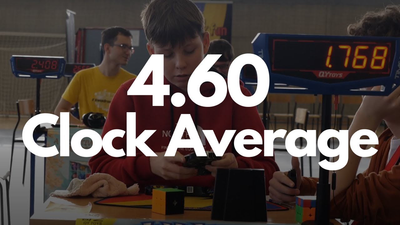 4.60 Clock Official Average (2nd place) - YouTube
