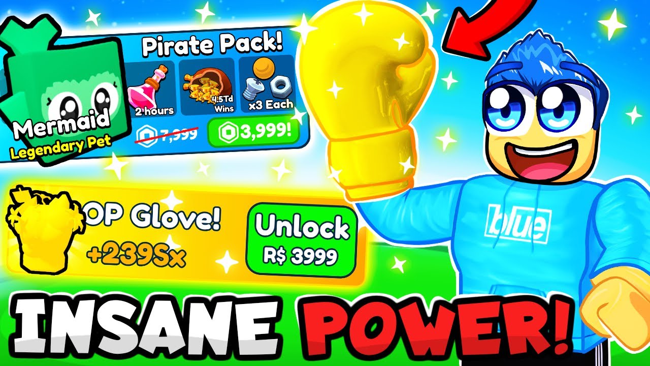 I Bought THE MOST OP GLOVES And PETS In Punch Simulator! - YouTube