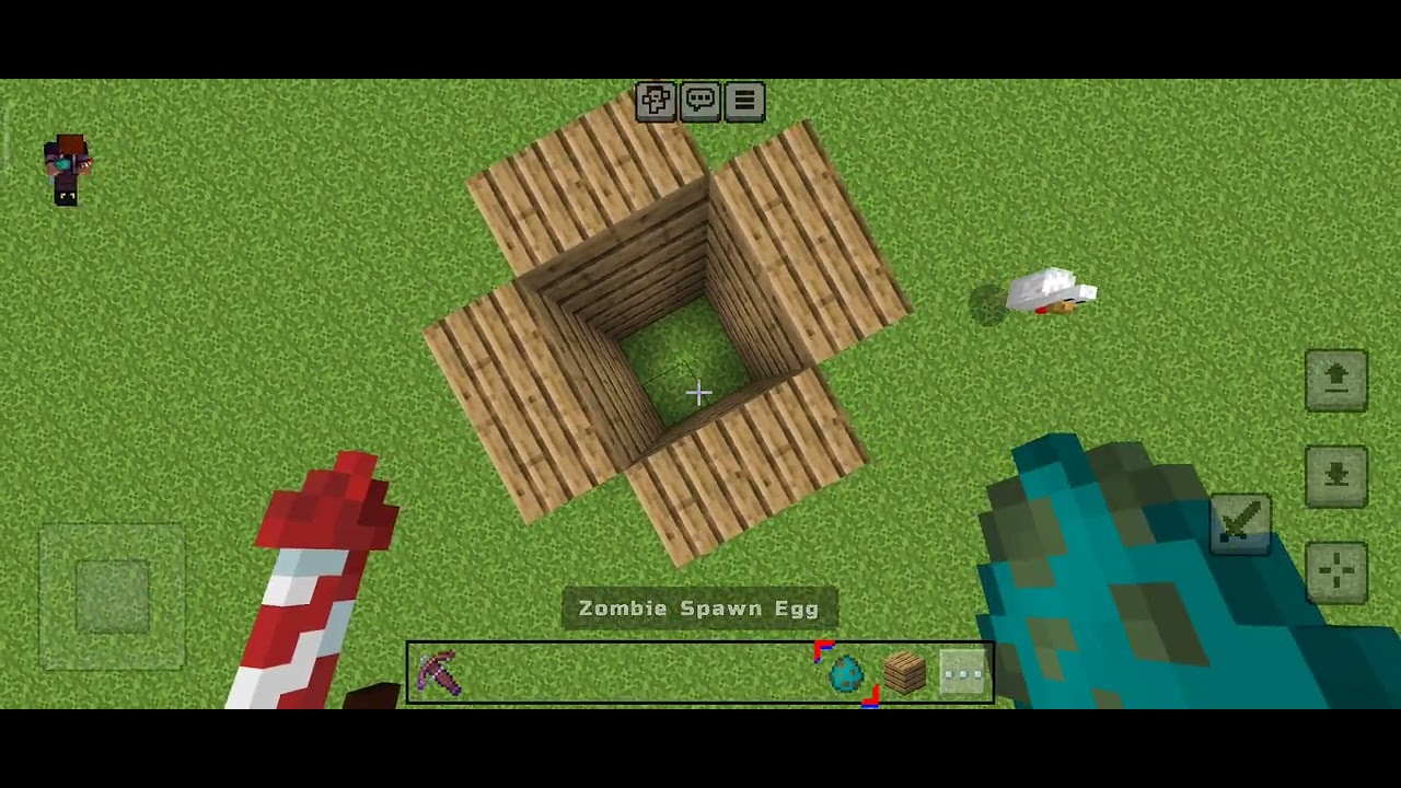 Minecraft god crossbow and rocket - YouTube