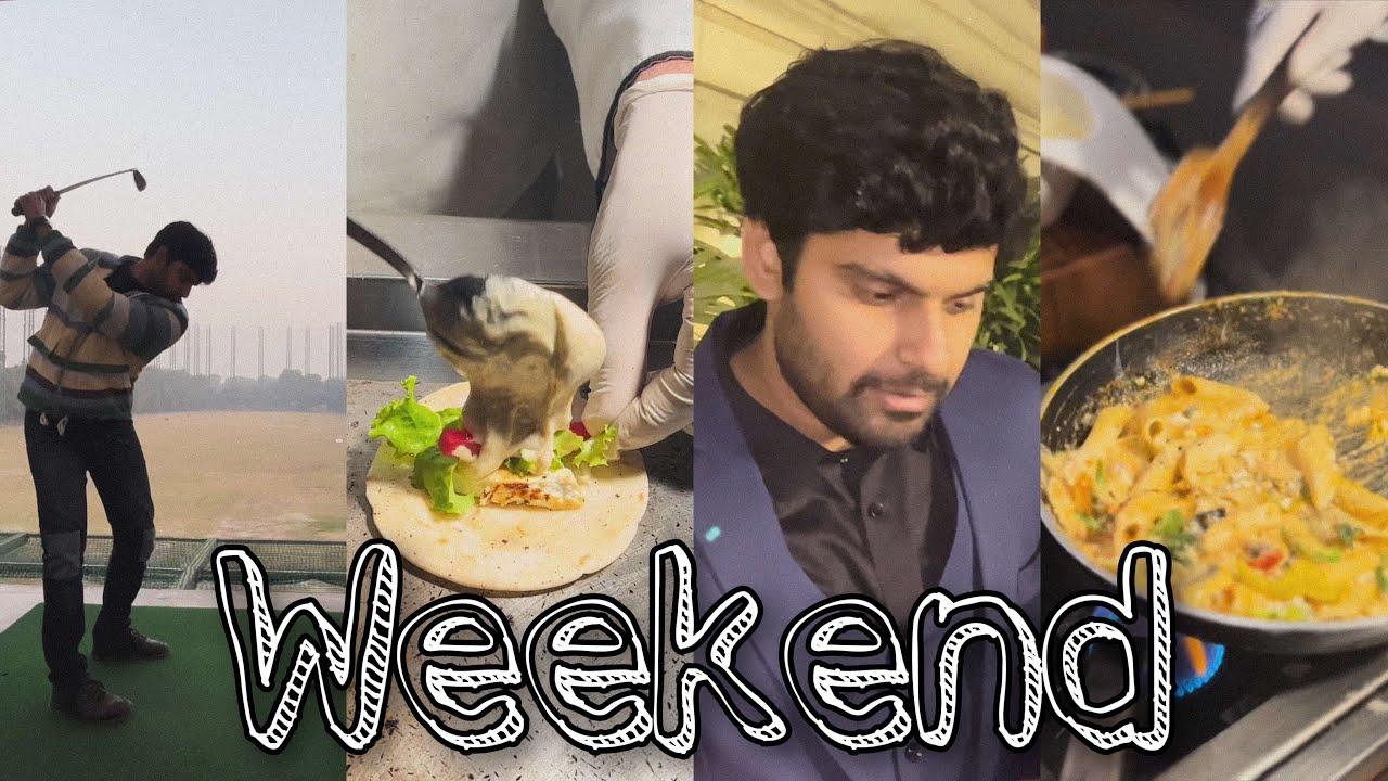 Packed Weekend Vlog || Golfing Family Function Food Fun || Shubham ...