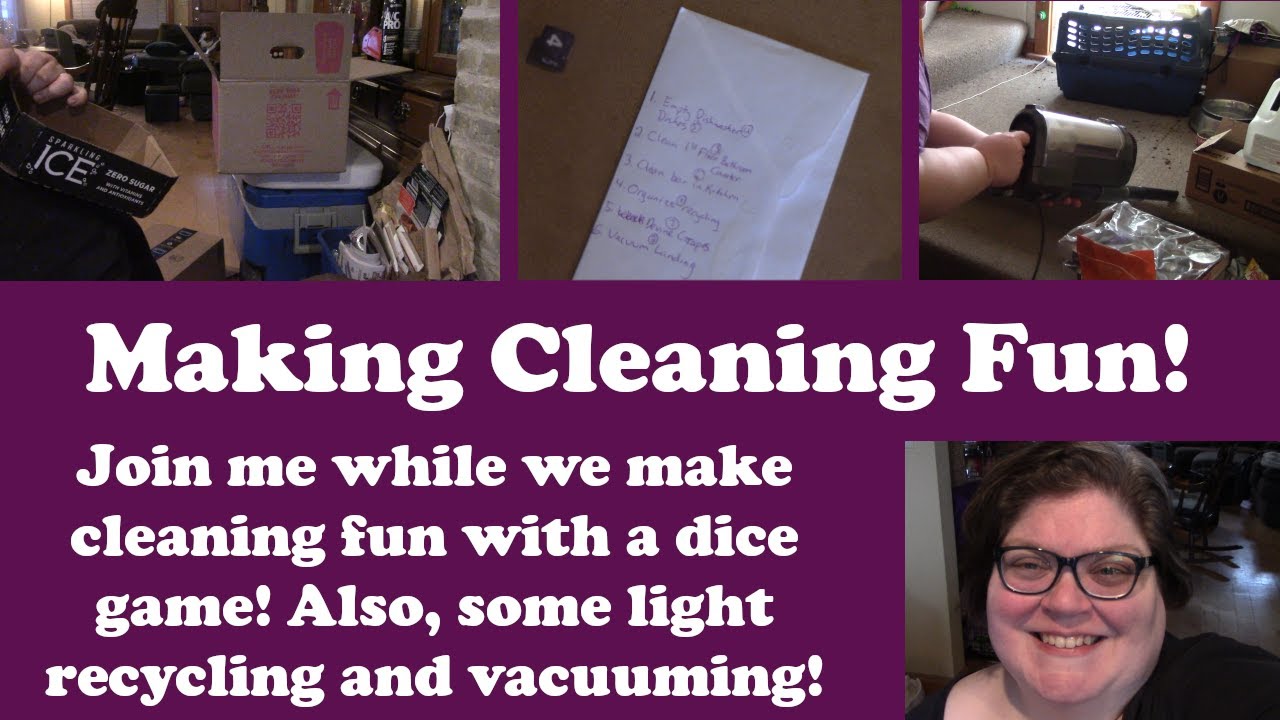 COME PLAY A CLEANING MOTIVATION GAME WITH ME! LET'S MAKE CLEANING FUN ...