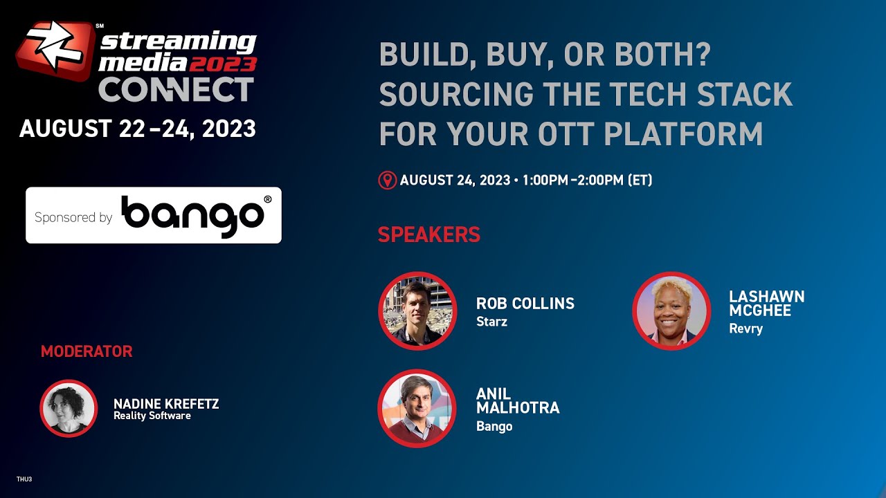 Build, Buy, or Both? Sourcing the Tech Stack for Your OTT Platform ...