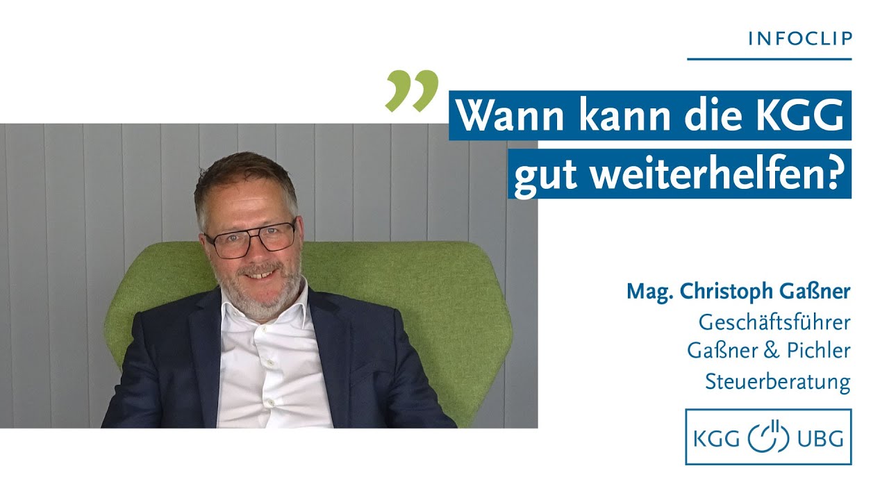 Infoclip "Wann kann die KGG gut weiterhelfen?" - YouTube