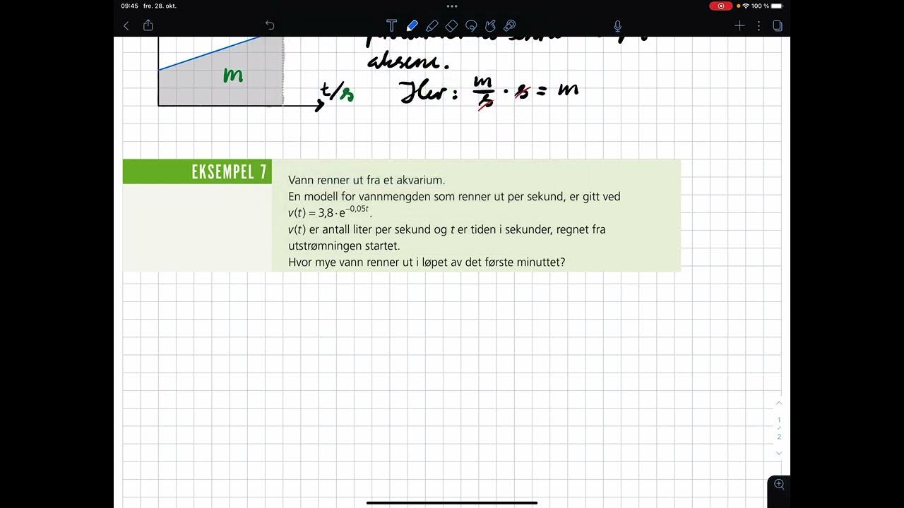R2: 2C Bruk av det bestemte integralet 1: Integral i praktiske ...