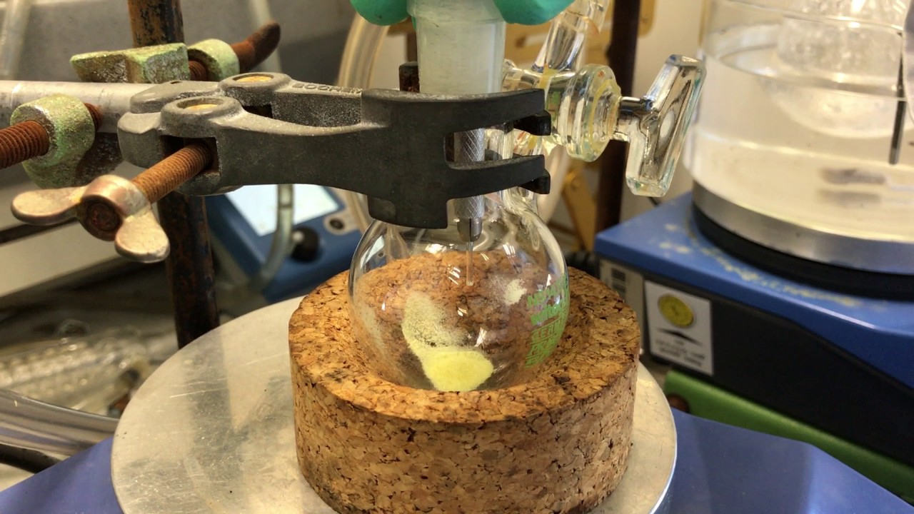 Sampling from Schlenk line iASAP video - YouTube