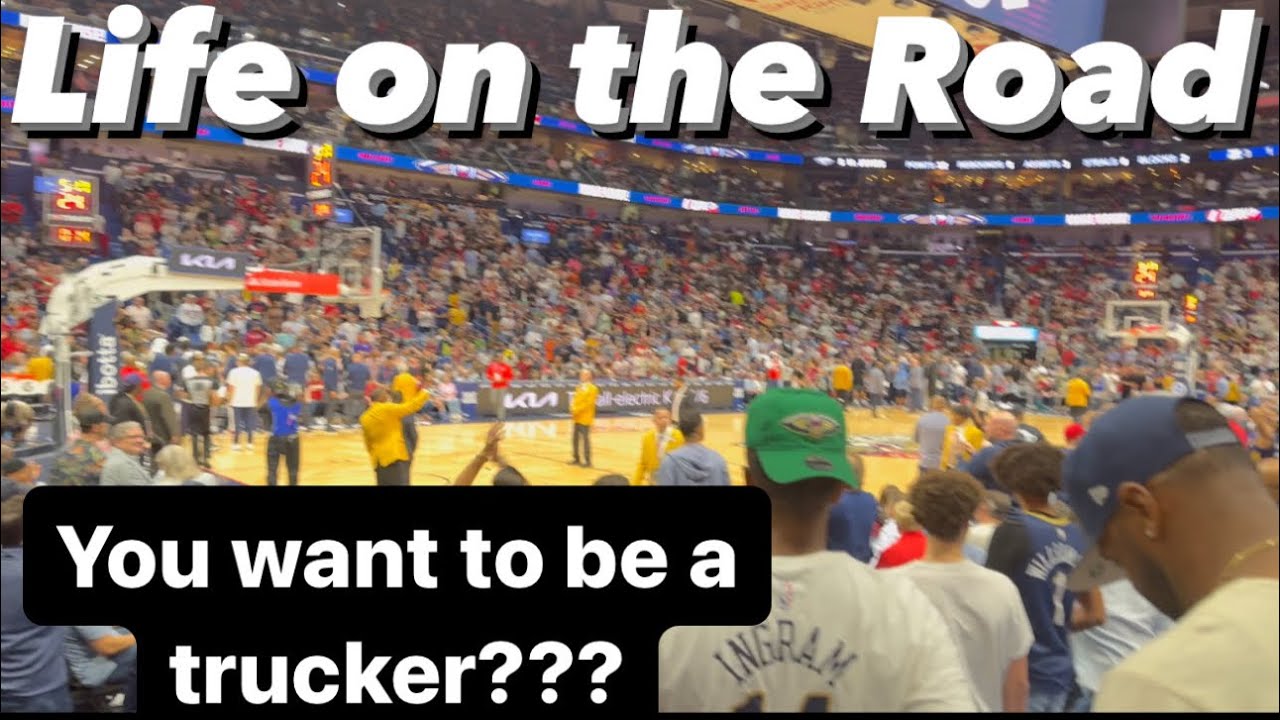 Day in the Life of a OTR trucker | Hail Storm and NBA games 🔥 ...