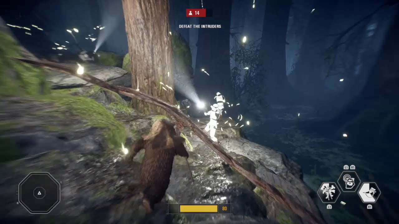 STAR WARS™ Battlefront™ II Ewok Hunt - YouTube