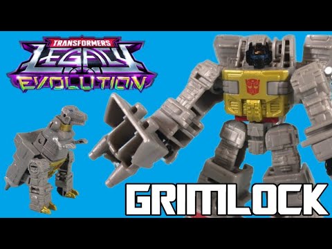 Core Class Grimlock Review - Transformers Legacy Evolution - YouTube