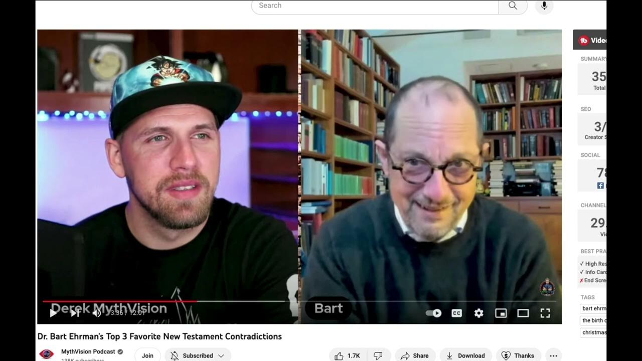 The Great Language Scholar Bart Ehrman knows nothing about the Bible ...