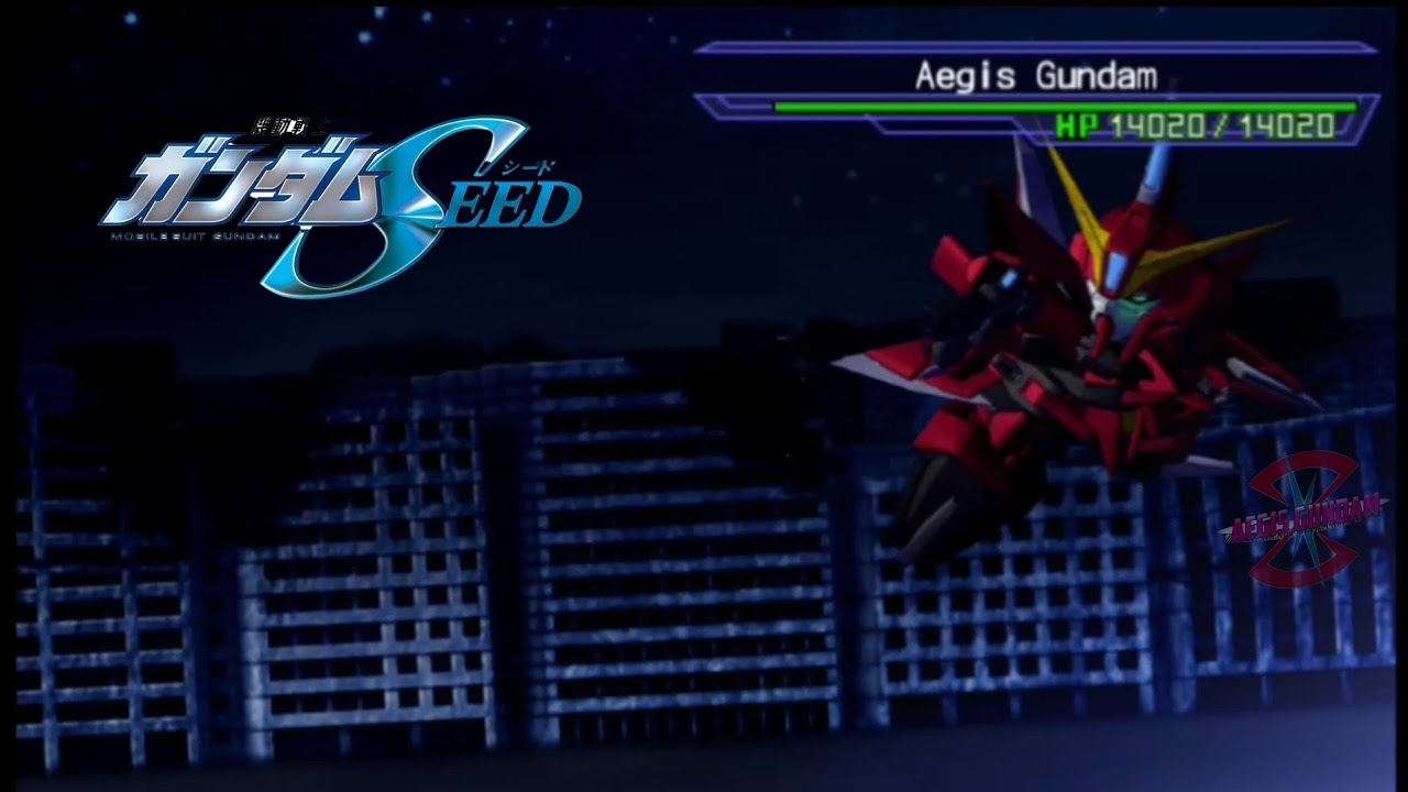 SD Gundam G Generation Overworld: GAT-X303 Aegis Gundam - YouTube