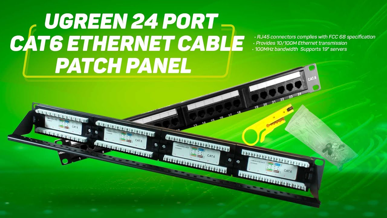 Unboxing Ugreen Ethernet Cable Patch Panel - YouTube