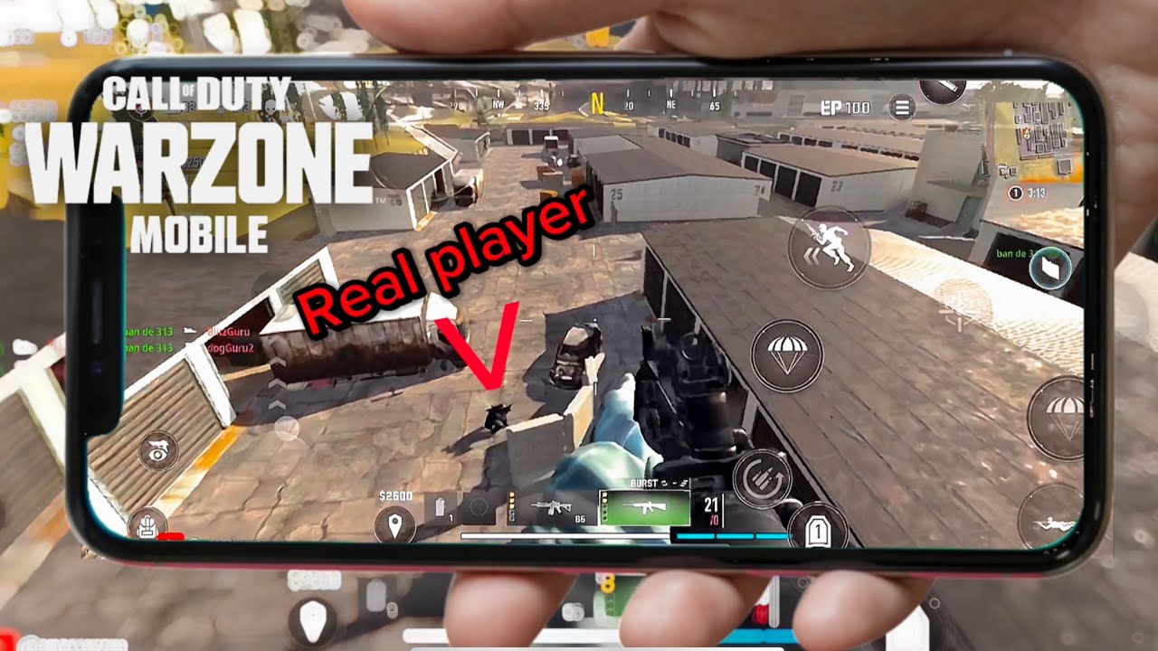 WHEN REAL PLAYERS CLASH IN WARZONEMOBILE 🤯 - YouTube