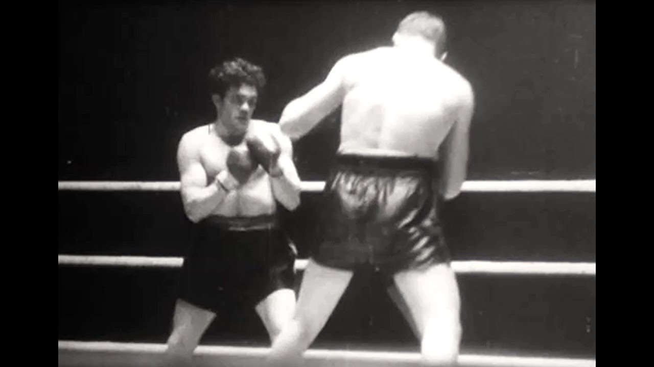 Freddie Mills the Boxer Fights Joe Baksi at Harringay Arena 1946, F620 ...
