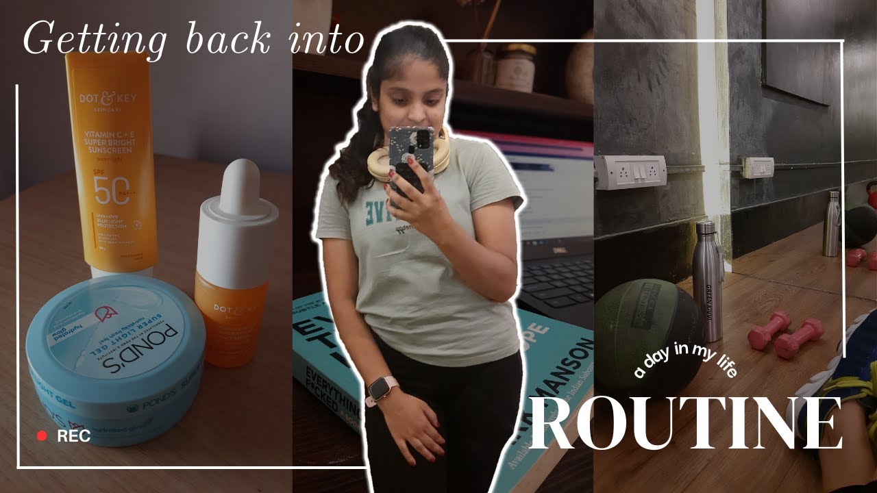 Getting Back Into Routine🌸| a day in my life doing all my HEALTHY ...