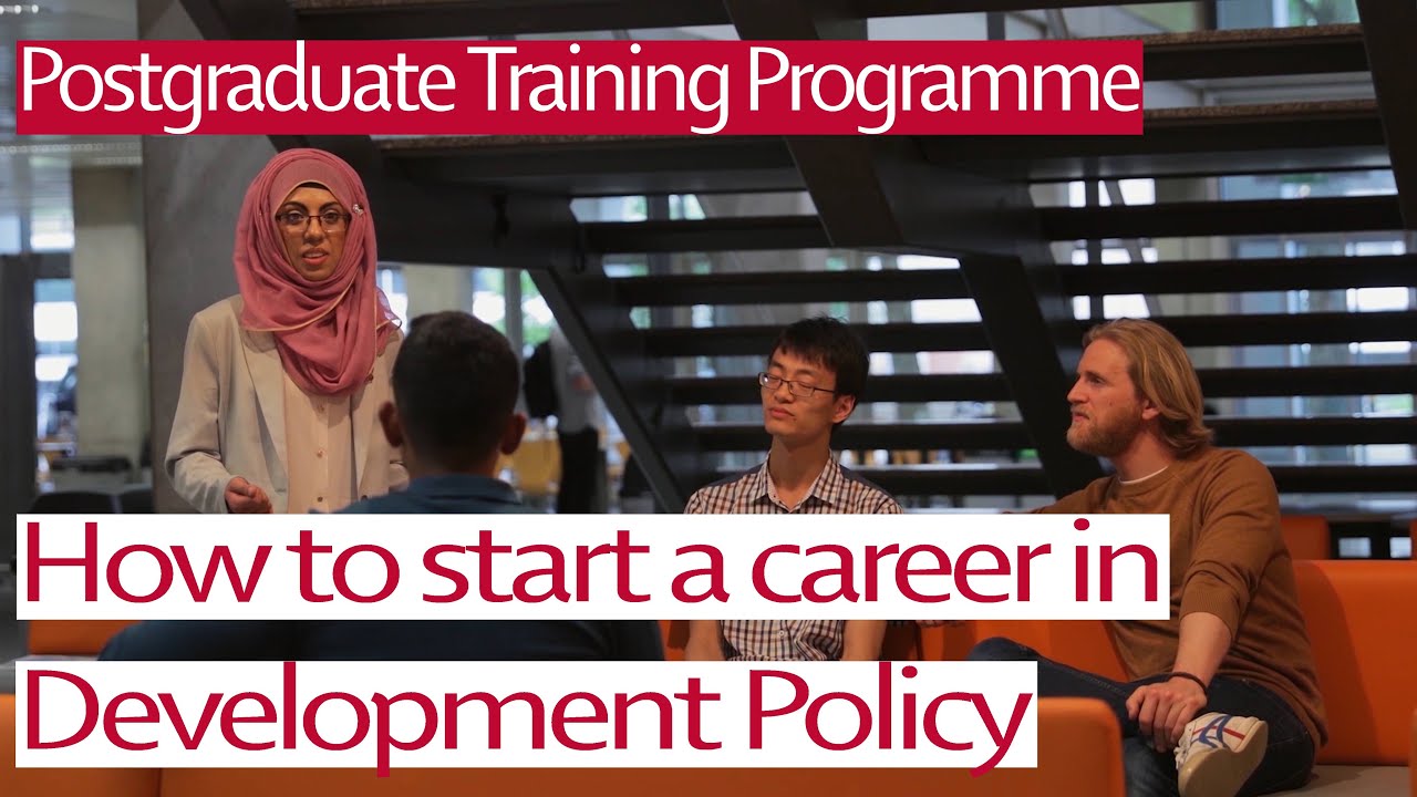 Check our Postgraduate Training Programme for Development Cooperation ...