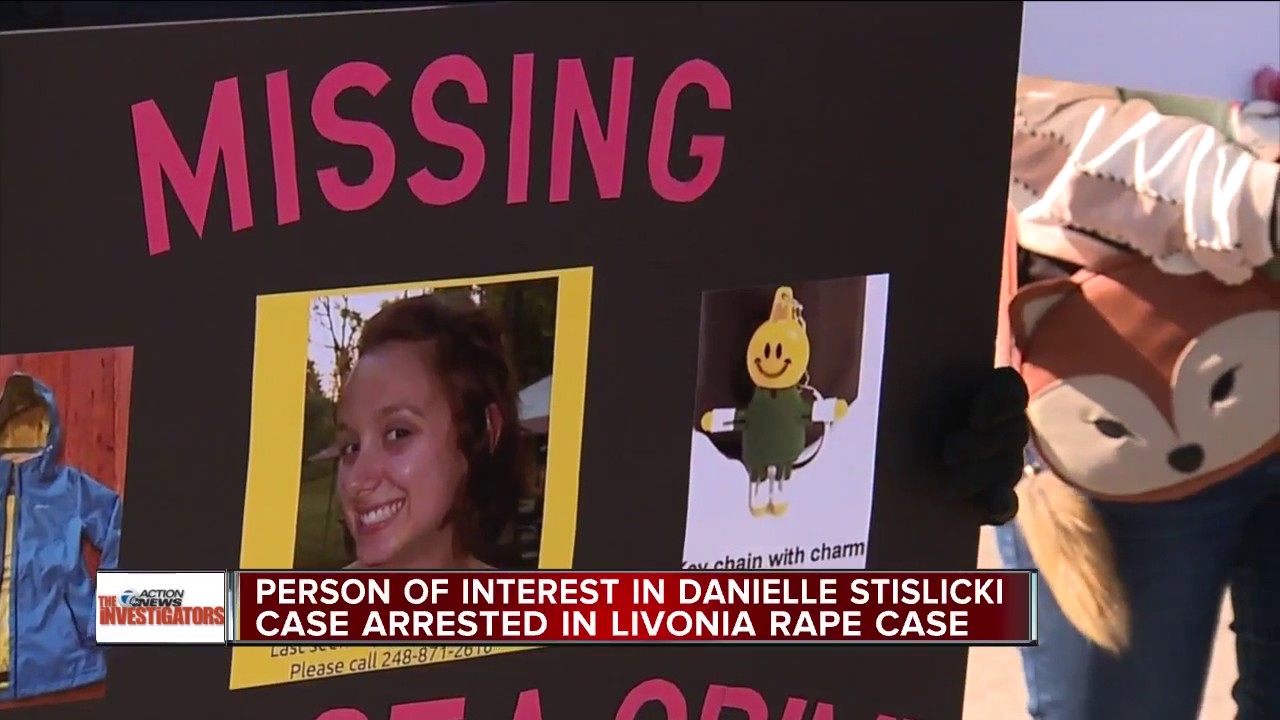Person of interest in Danielle Stislicki case arrested in Livonia rape ...